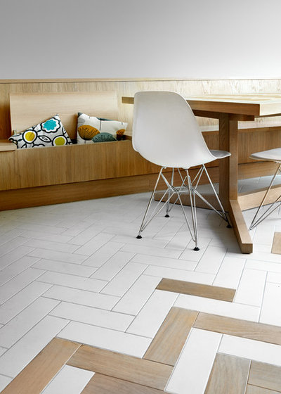 11 Beautiful Ways to Use a Chevron Tile Pattern in Your Home | Houzz UK