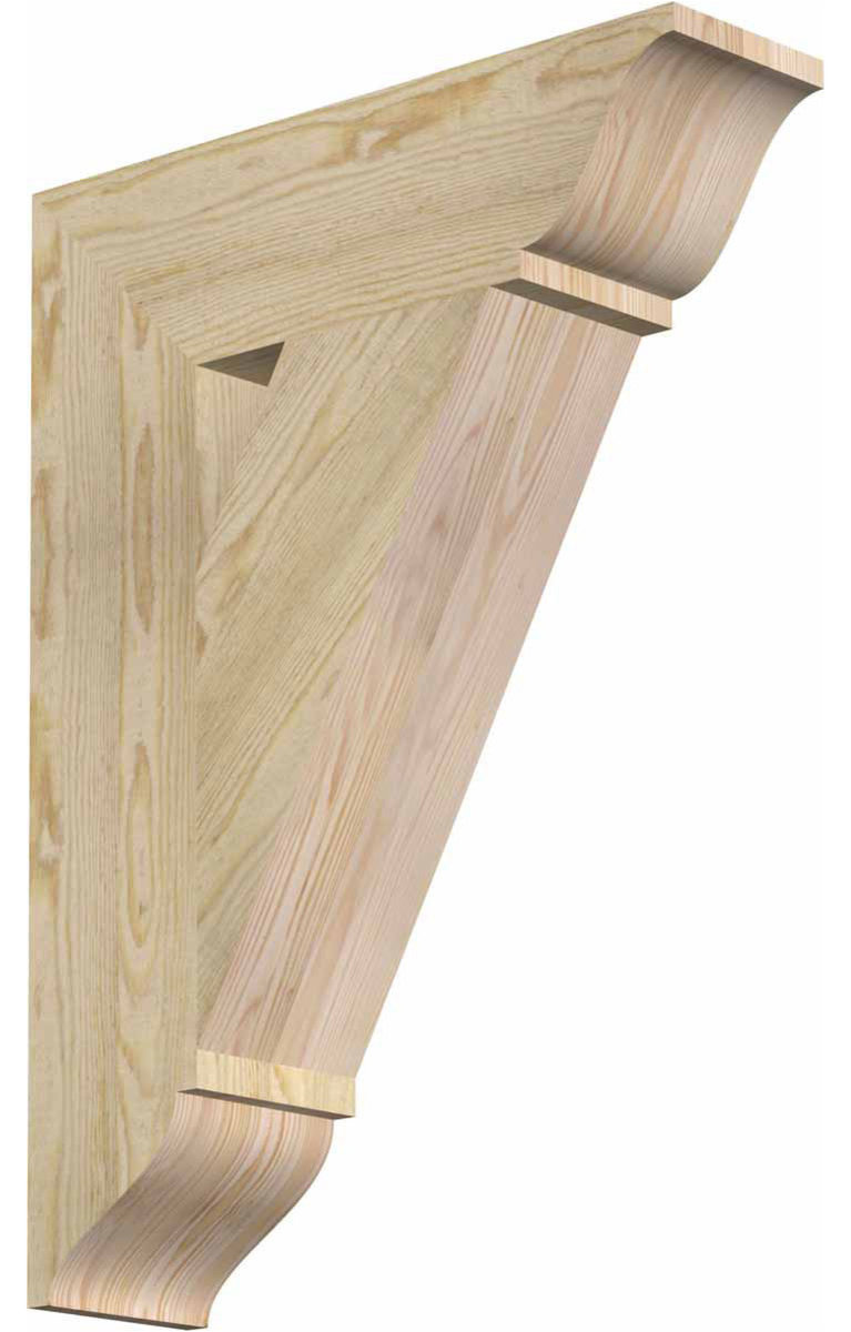 Traditional Traditional Bracket, 22"D x 30"H - Traditional - Corbels ...