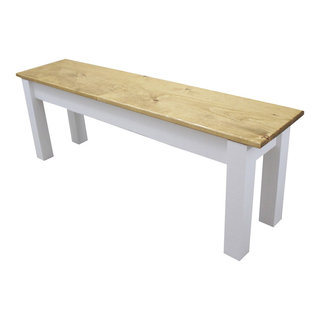 Heartland Harvest Bench, 60" - Farmhouse - Upholstered Benches - by ...