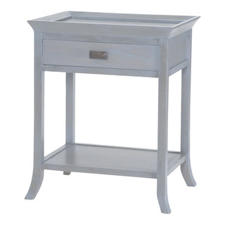 ELK Home 7011-312 Tamara Accent Table, Gravesend Gray - Transitional ...