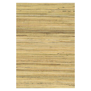 Metallic Gold and Tan Jute Grasscloth Wallpaper - Contemporary - Wallpaper - by Wallquest Inc ...