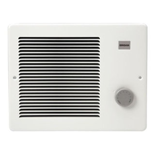Residential Electric Wall Heater, White - Space Heaters - by Buildcom ...