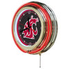 Washington State Neon Clock - Contemporary - Wall Clocks - by Holland ...