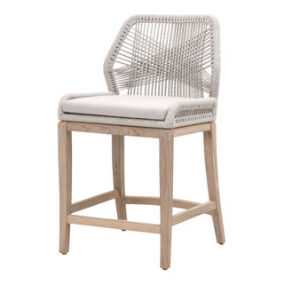 Loom Outdoor Counter Stool - Beach Style - Outdoor Bar Stools And ...