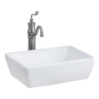 Cheviot Products Riviera Vessel Sink, 15.75" - Contemporary - Bathroom ...