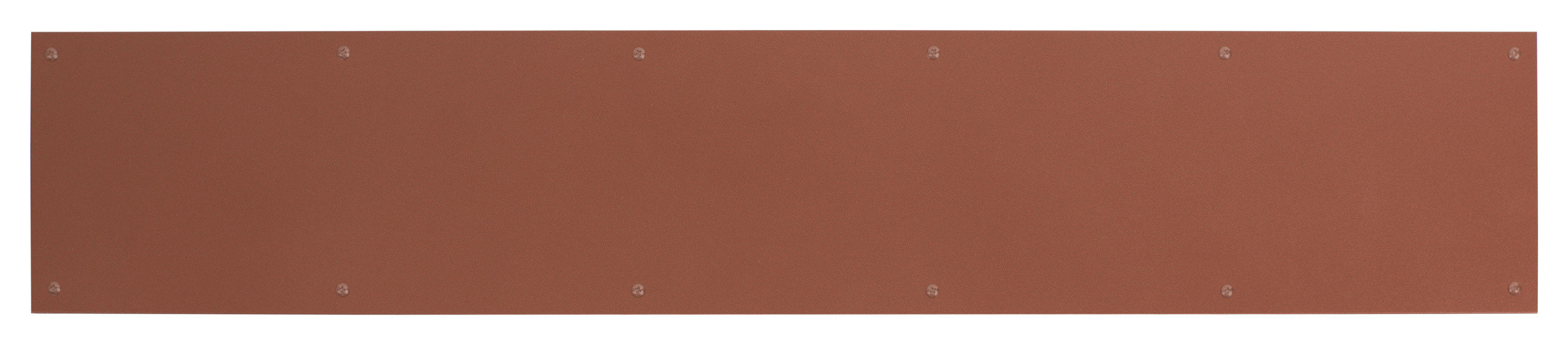 6" X 34" Kick Plate Copper Metal Powder Coated - Traditional - Door ...