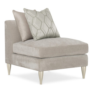 Fret Knot Armless Chair - Midcentury - Armchairs And Accent Chairs - by ...