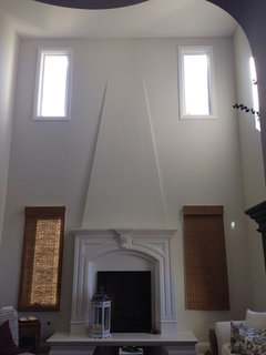 what chandelier would work in a formal living room with 18 ft ceilings