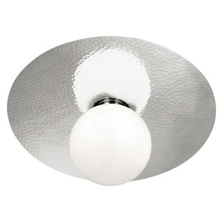 Dal Flush Mount-White - Modern - Flush-mount Ceiling Lighting - by Robert Abbey, Inc. | Houzz