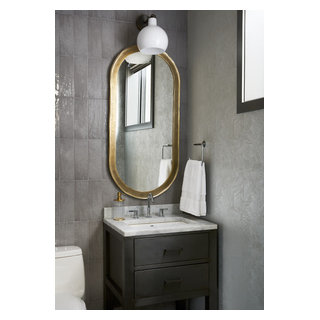 Bucktown Modern Family Home - Transitional - Powder Room - Chicago - by ...
