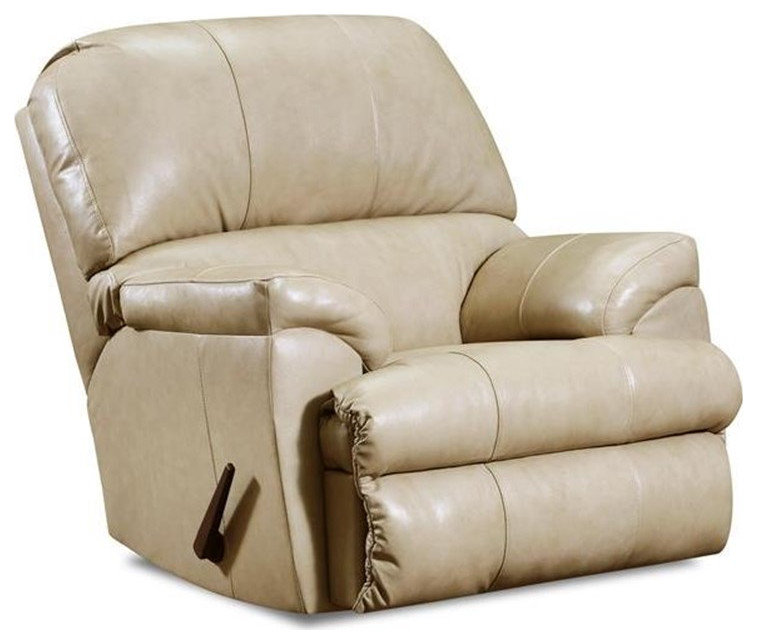 ACME Phygia Recliner, Tan Top Grain Leather Match - Contemporary ...