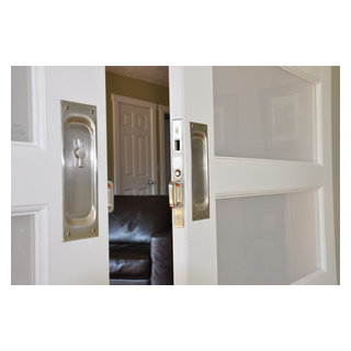 Johnson Hardware 200WM Separating Two Living Rooms (Interior Barn Door ...