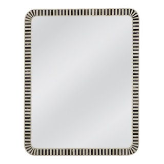 Cyrus Wall Mirror - Cream/Gray - Contemporary - Wall Mirrors - by ...