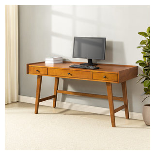 Edward Desk With Built in Outlets - Midcentury - Desks And Hutches - by ...