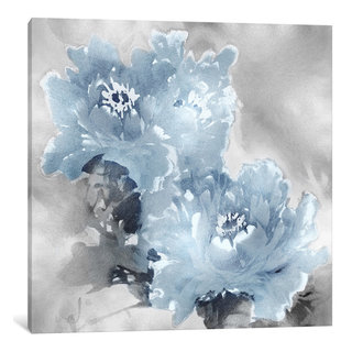 "Flower Bloom On Silver I" by Jesse Stevens, Canvas Print, 37x37x1.5 ...