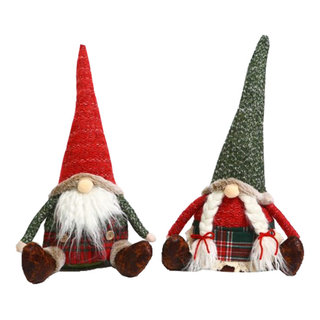 9" Country Gnomes, 2-Piece Set - Traditional - Holiday Accents And ...