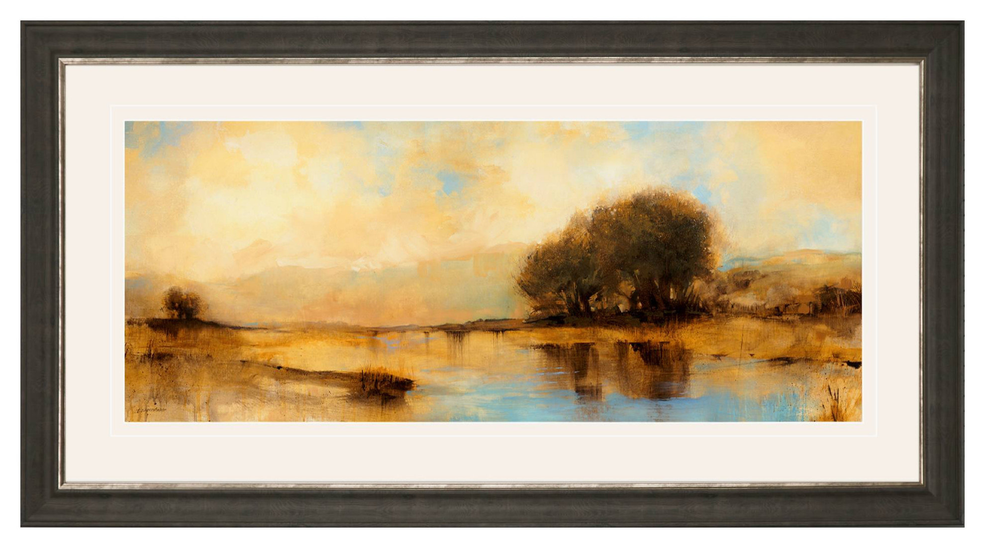 Amber Spring Artwork - Rustic - Prints And Posters - by Paragon Decor ...