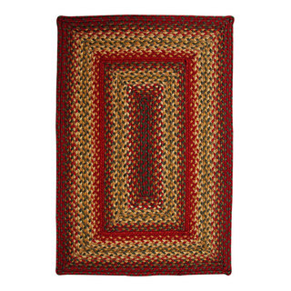 Cider Barn Braided Jute Rectangle Rug, 4'x6' - Contemporary - Area Rugs ...