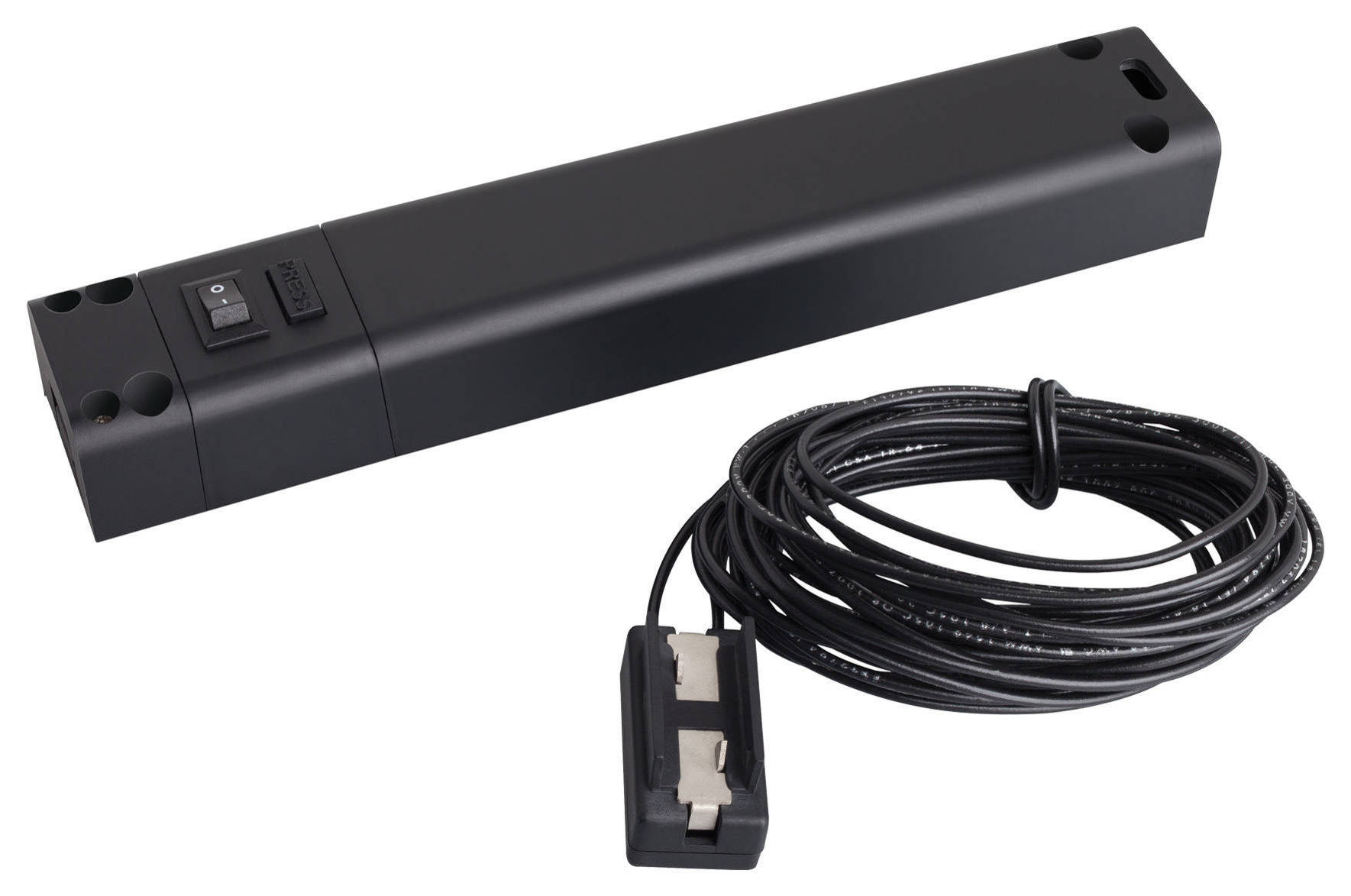 75W 12V Zero-Load Hardwire Electronic Transformer, L:7 3/4'' W:1 3/8 ...