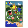 Kid Essentials, Early Childhood Happy Town Rug, 7'8" x 10'9 ...