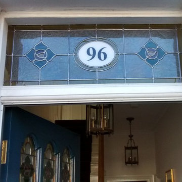 Stained Glass House Number - Photos & Ideas | Houzz