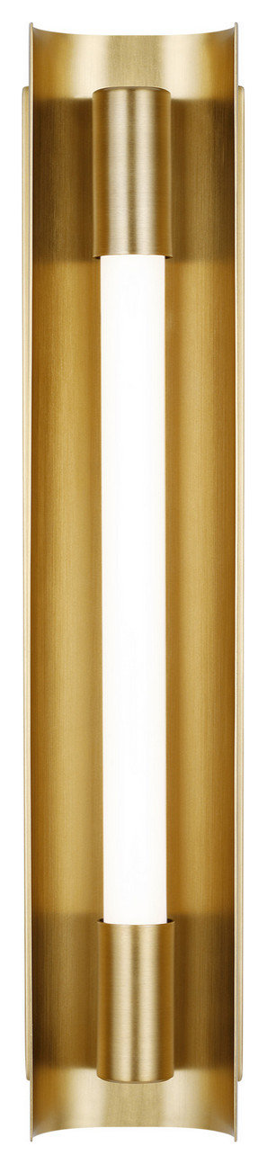 Carson LED Vanity, Burnished Brass - Transitional - Bathroom Vanity ...