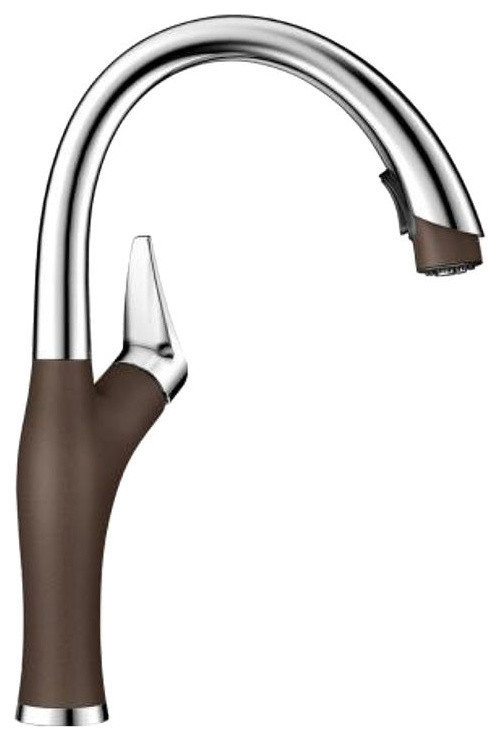 Blanco Artona Single Handle Pull-Down Kitchen Faucet, 1.5 GPM ...