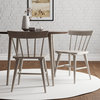 Hillsdale Mayson Wood Spindle Back Dining Chair, Set of 2 - Midcentury ...
