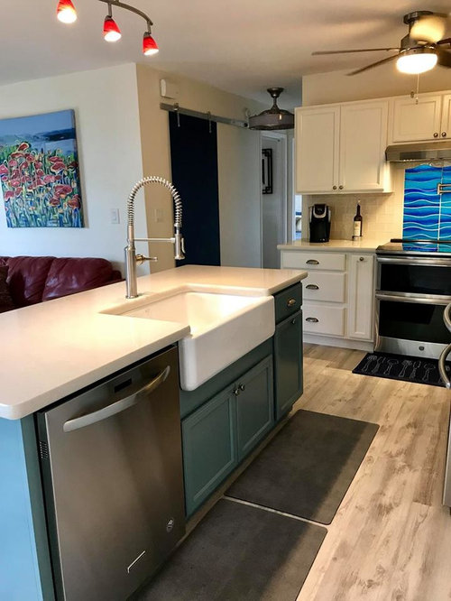 Kitchen reno. Totally opened up our space