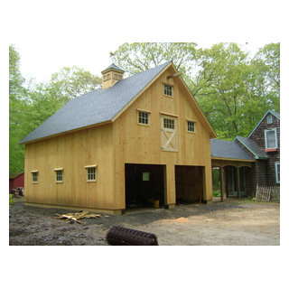 Gable Style Pole Barns - Traditional - New York - by PINE RIDGE POLE ...