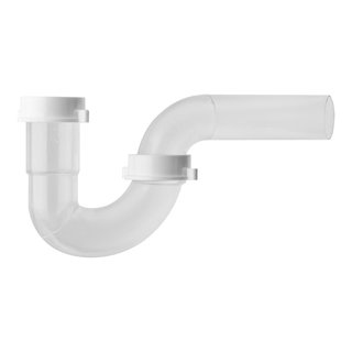 PermaFLOW Never Clog Transparent ABS P-Trap for Kitchen & Bath, 1-1/2 ...