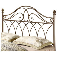 Coaster Full/Queen Brown Metal Headboard Only - Traditional ...