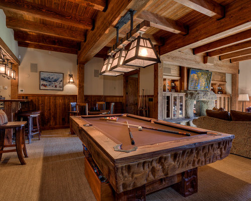 Rustic Game Room Design Ideas