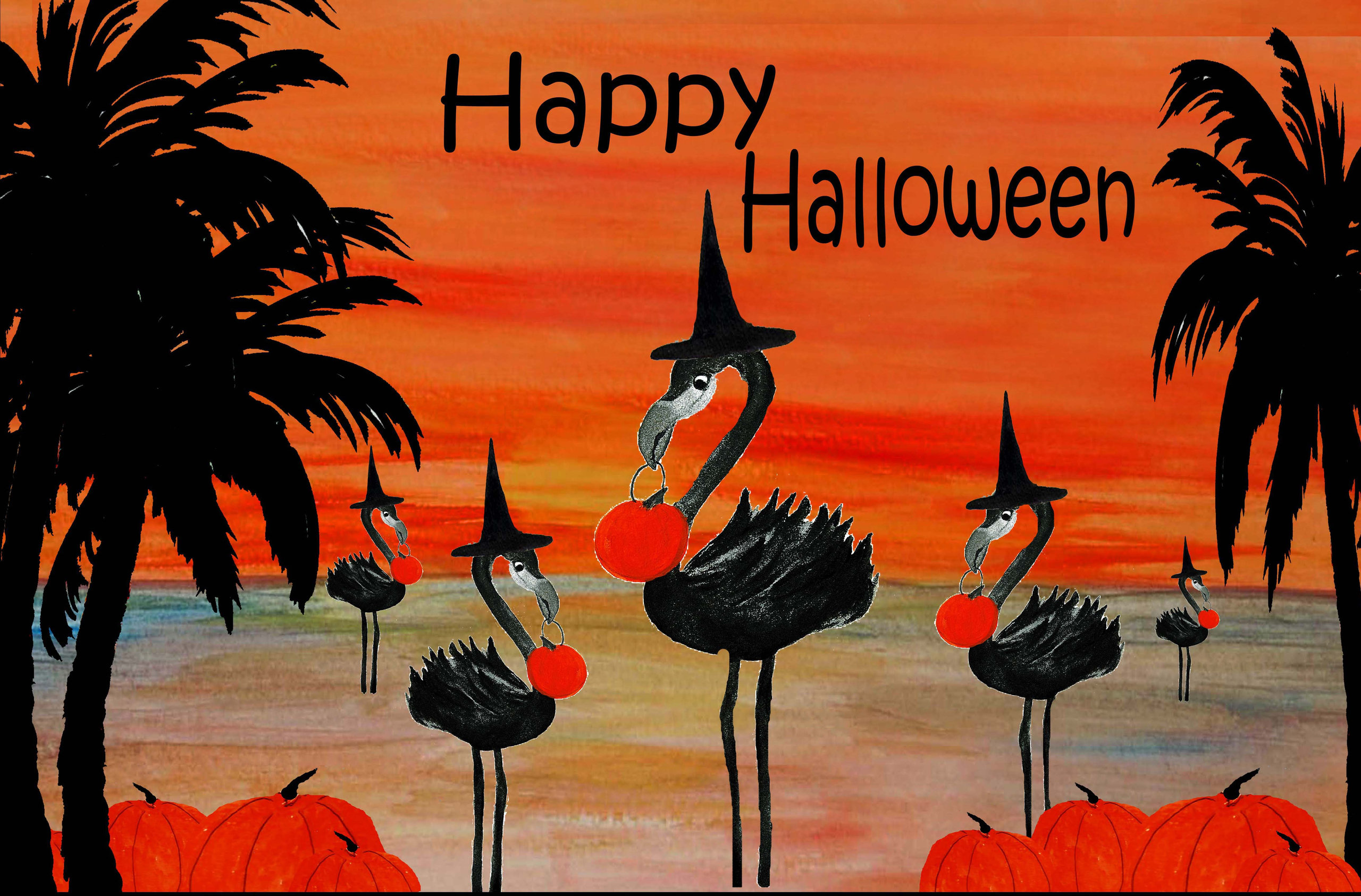 Halloween Floor Mats Indoor Outdoor Rug, 48x72 - Tropical - Novelty ...