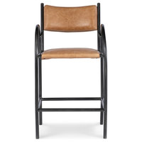 Alex Rounded Counter Stool - Industrial - Bar Stools And Counter Stools ...