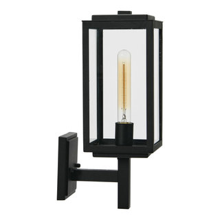 Robert Stevenson Lighting Addison Metal and Glass Outdoor Light ...