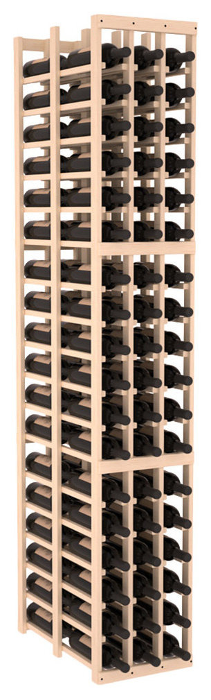 3 Column Double Deep Cellar, Pine - Wine Racks - by Wine Racks America ...