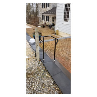 Single Line Hand Rails - DC Metro - by Stone Hill Railings LLC | Houzz