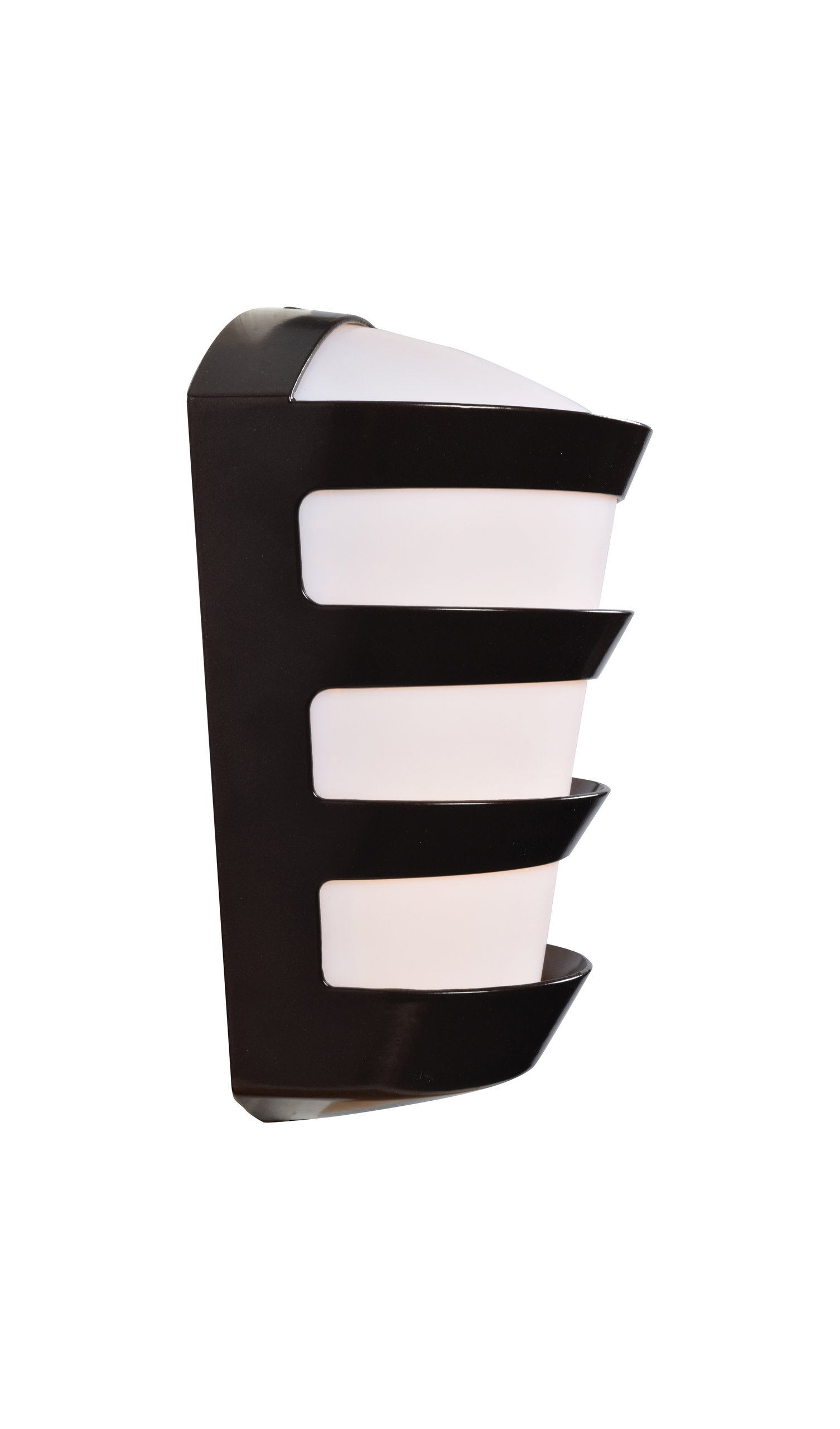 Band LED Outdoor Wall Sconce, Bronze - Transitional - Outdoor Wall ...