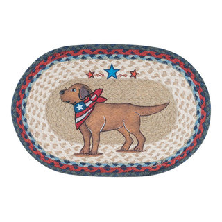 Pmyellow Lab Oval Placemat, 13"x19" - Contemporary - Placemats - by ...