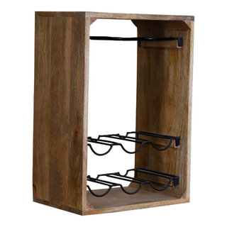 Colette Wine Rack - Rustic - Wine Racks - by HOME ACCENTS | Houzz