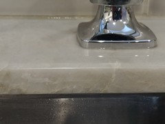 Fissures in quartzite-hmmm...issues? | Houzz Forum