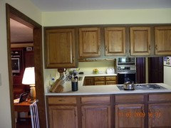 Overhead Peninsula Cabinets -- Keep or Remove? (Pictures)