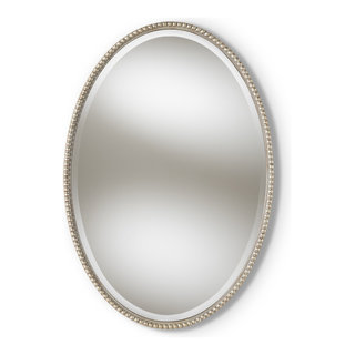 Graca Modern and Contemporary Antique Silver Finished Oval Accent Wall ...