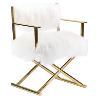 Mongolian Director's Chair - Contemporary - Folding Chairs And Stools ...
