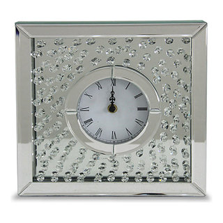 Emma Mason Signature Mill Shane Table Clock w/Crystal Accents ...