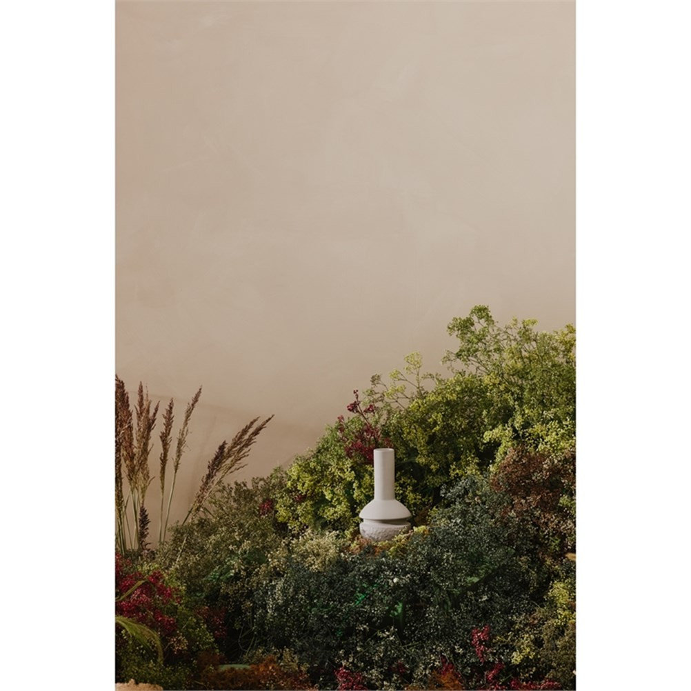 Moe's Home Collection Arro 10"H Terracotta Decorative Vessel in Gray ...