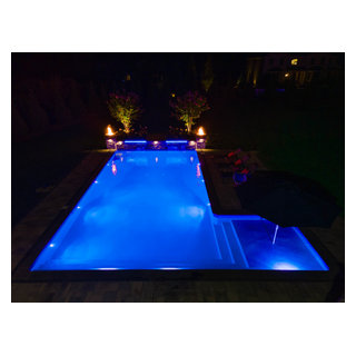 Denville, NJ - Contemporary - Pool - New York - by Everclear Pools ...