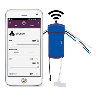 Fanimation Ceiling Fan Accessory Fansync Wifi Receiver in Blue, 2.520 ...