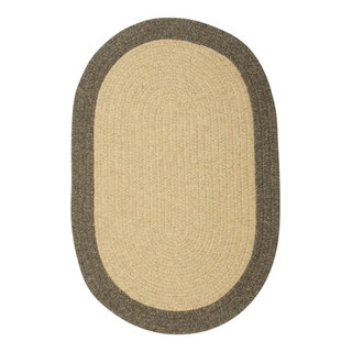 Hudson Rug, Beige, 3'x5' Oval, 3'x5' Oval - Farmhouse - Area Rugs - by ...